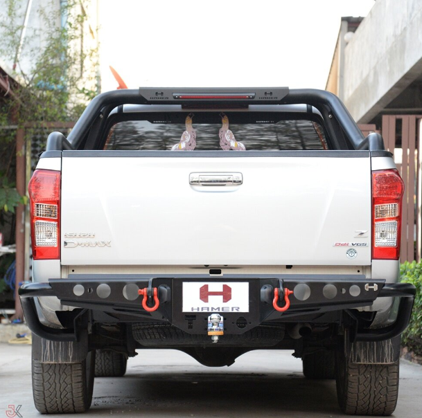 Hamer G-Series Rear Replacement Bumper Isuzu D-MAX – All Terrain Africa